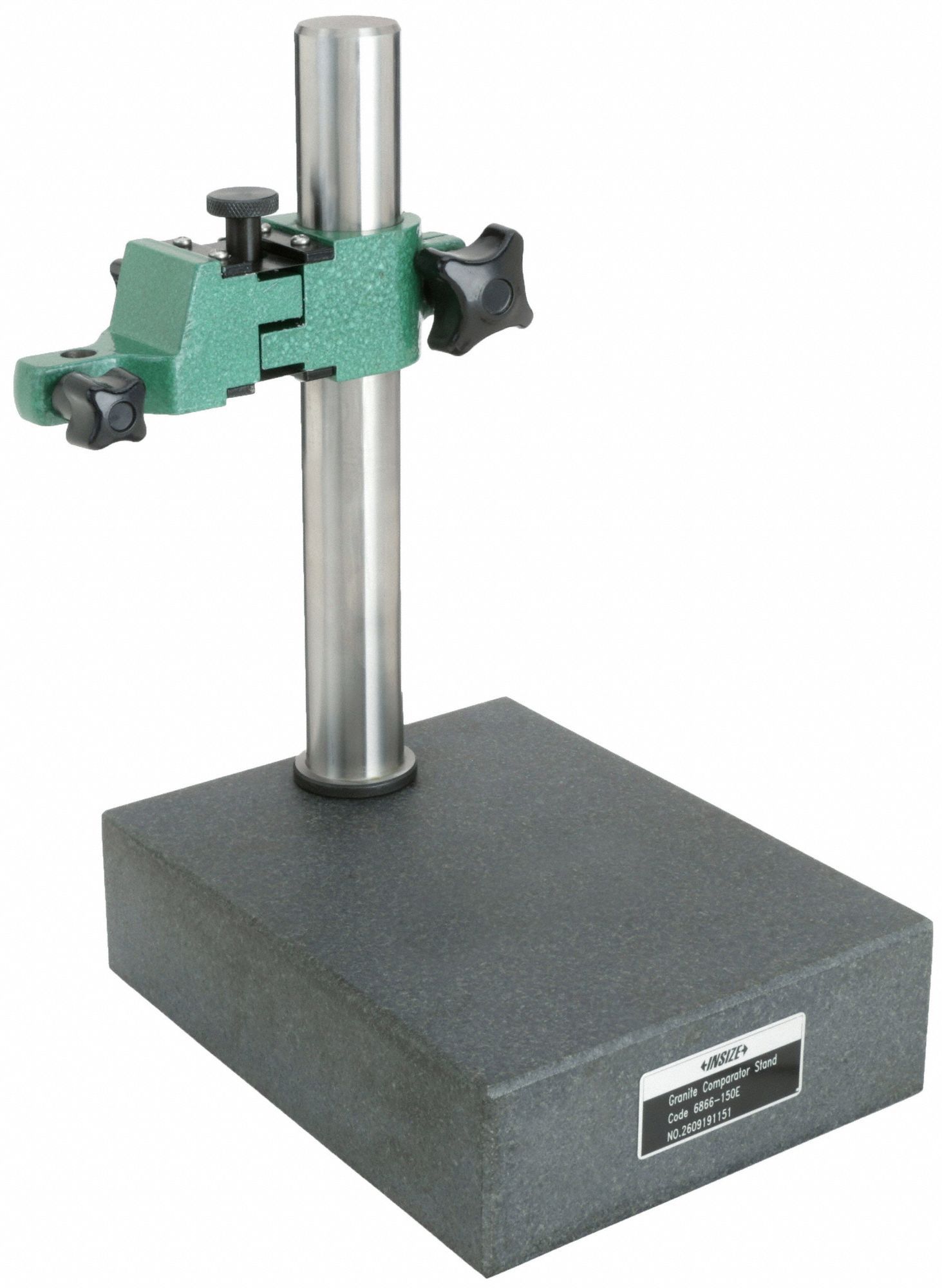INSIZE Indicator/Comparator Stand: Granite Base, 10 63/64 in x 7 7/8 in ...