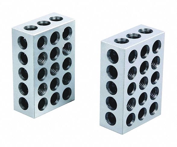 INSIZE, 2 Blocks, 23 Holes, Tri-Block - 409N71|6531-5 - Grainger