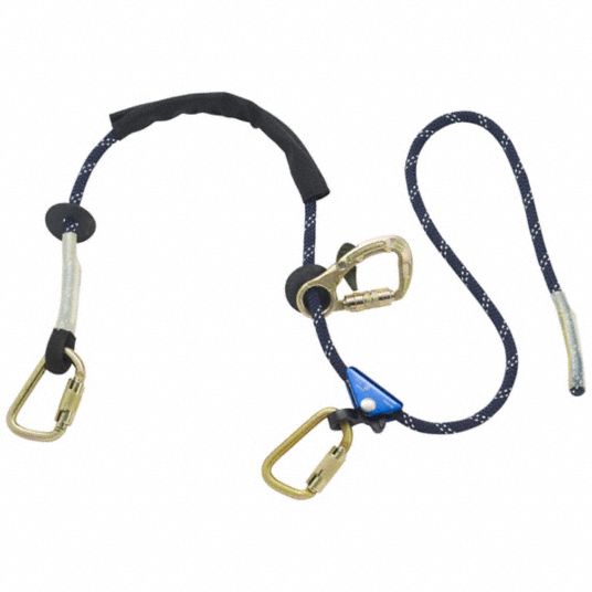 3M DBI-SALA, 6 ft Lanyard Lg, Nylon, Pole Climbing Strap - 40A119 ...