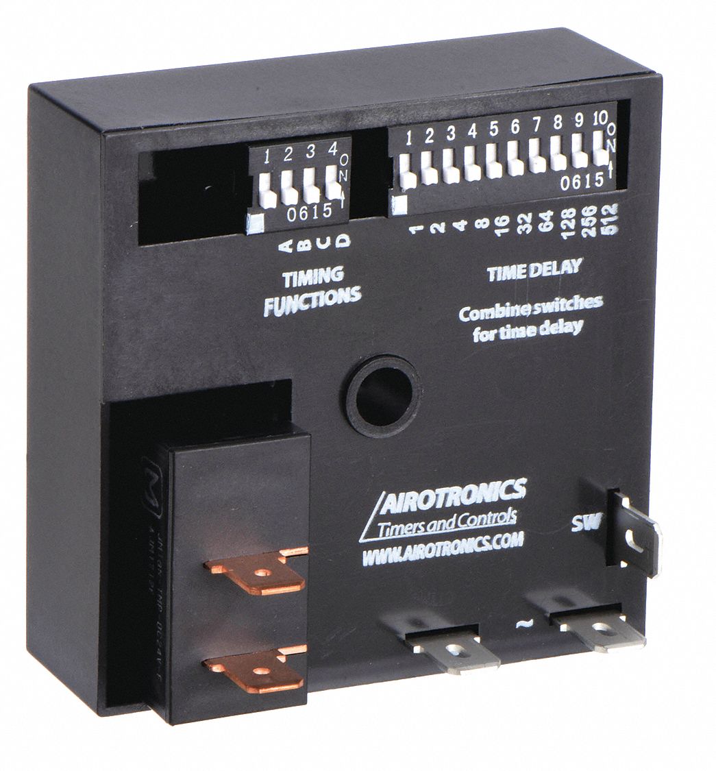 AIROTRONICS, Surface Mounted, 24V AC, Multi-Function Encapsulated ...