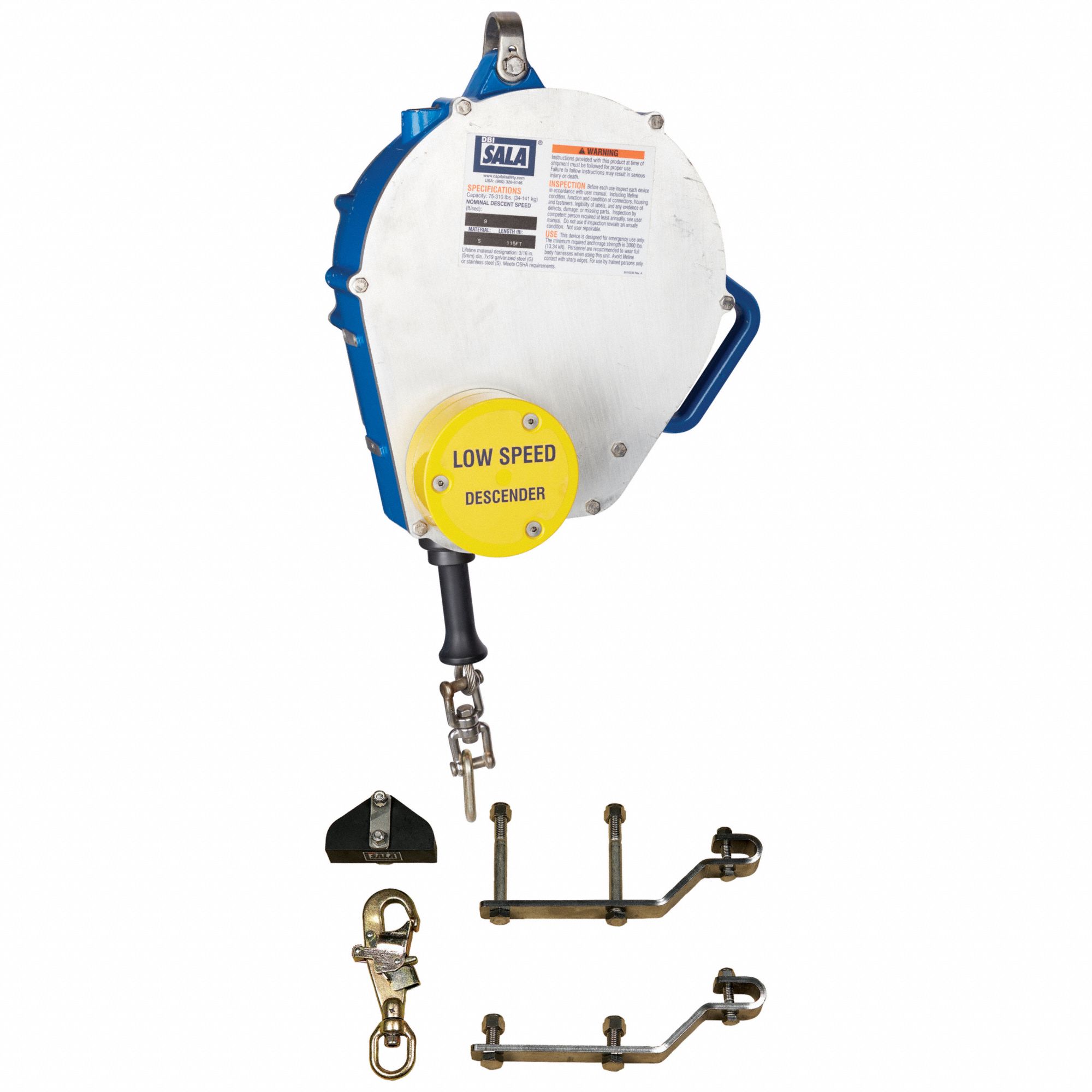 3M DBI-SALA, Lower, Carabiner, Descent Device - 40C558|3303003 - Grainger