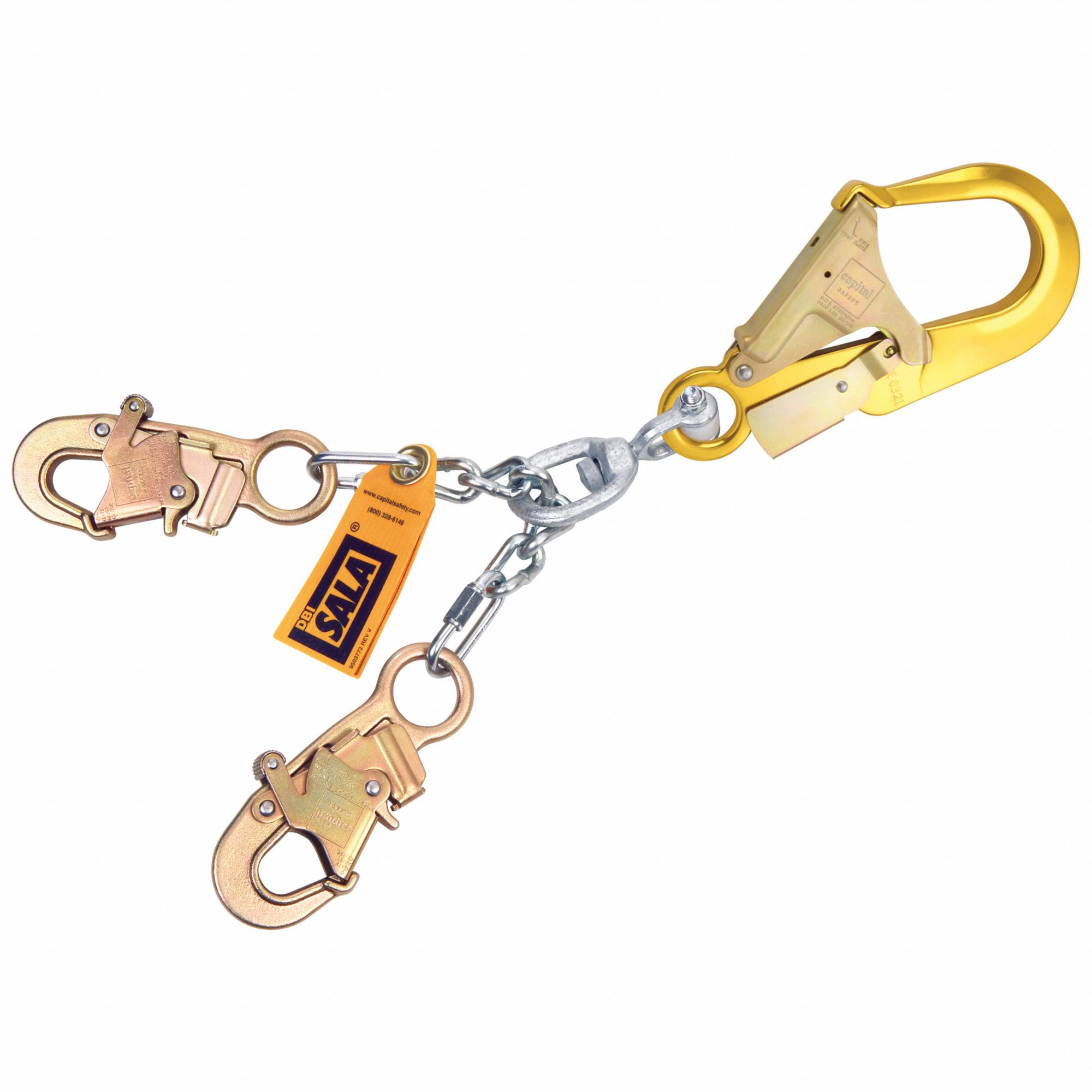 3M DBI-SALA, Aluminum Rebar Hook, Steel Snap Hook, Positioning Lanyard ...