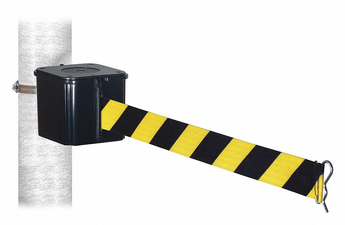 RETRACTA-BELT, Hose Clamp Mounting Plate, 15 ft Belt Lg, Warehouse ...