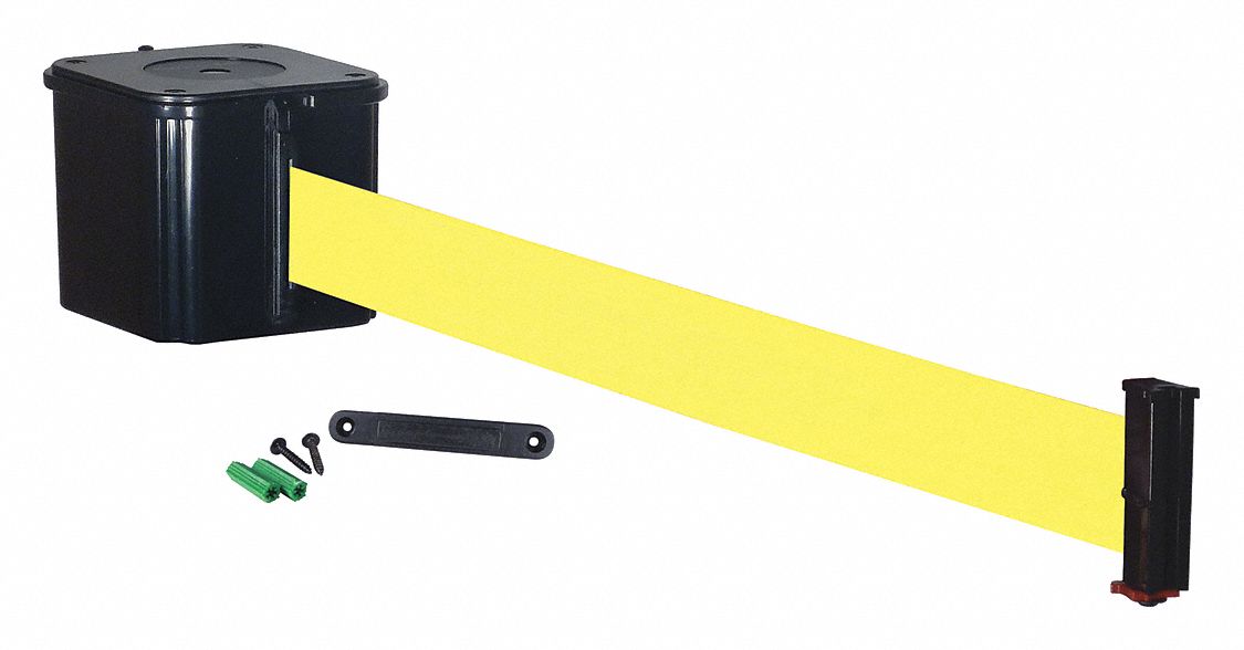 RETRACTA-BELT, Removable Mounting Plate, 20 ft Belt Lg, Wall Mounted ...