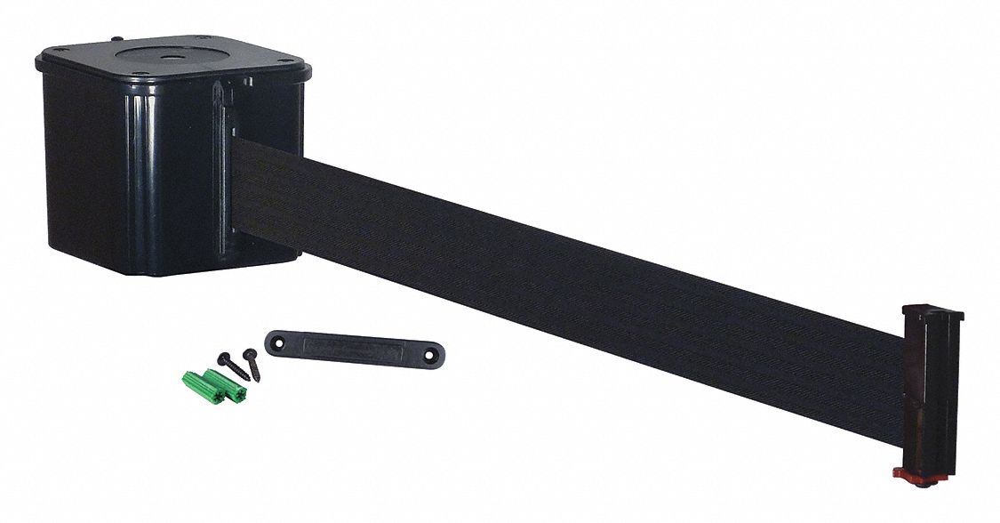 RETRACTA-BELT, Removable Mounting Plate, 25 ft Belt Lg, Wall Mounted ...