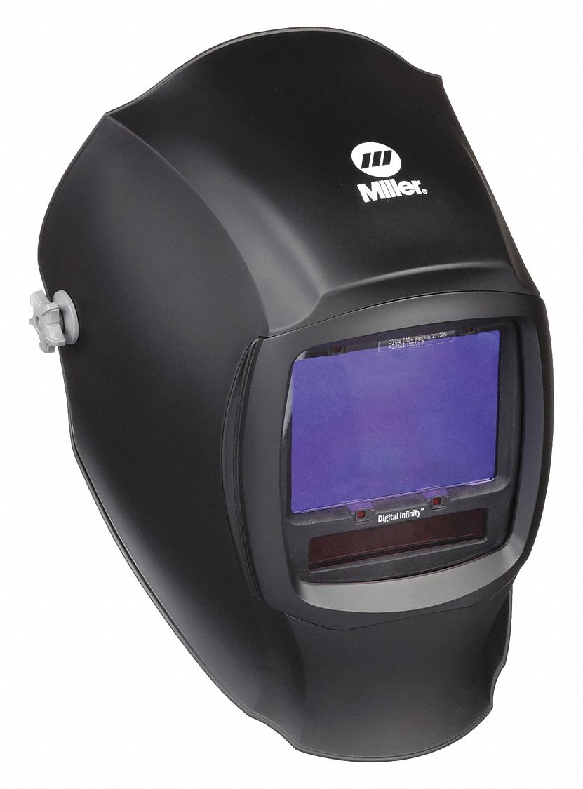 MILLER ELECTRIC, Auto-Darkening, 4 Arc Sensors, Welding Helmet - 40CN04 ...
