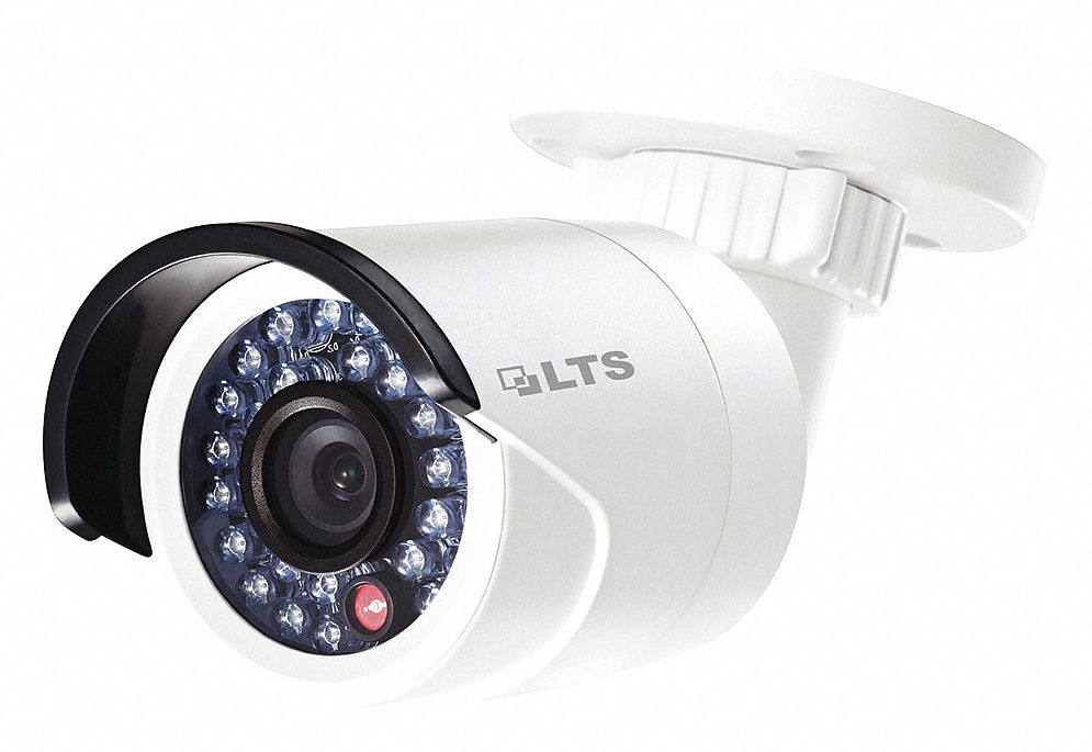 Camera, Bullet, Fixed Lens, Voltage 12V DC - Grainger