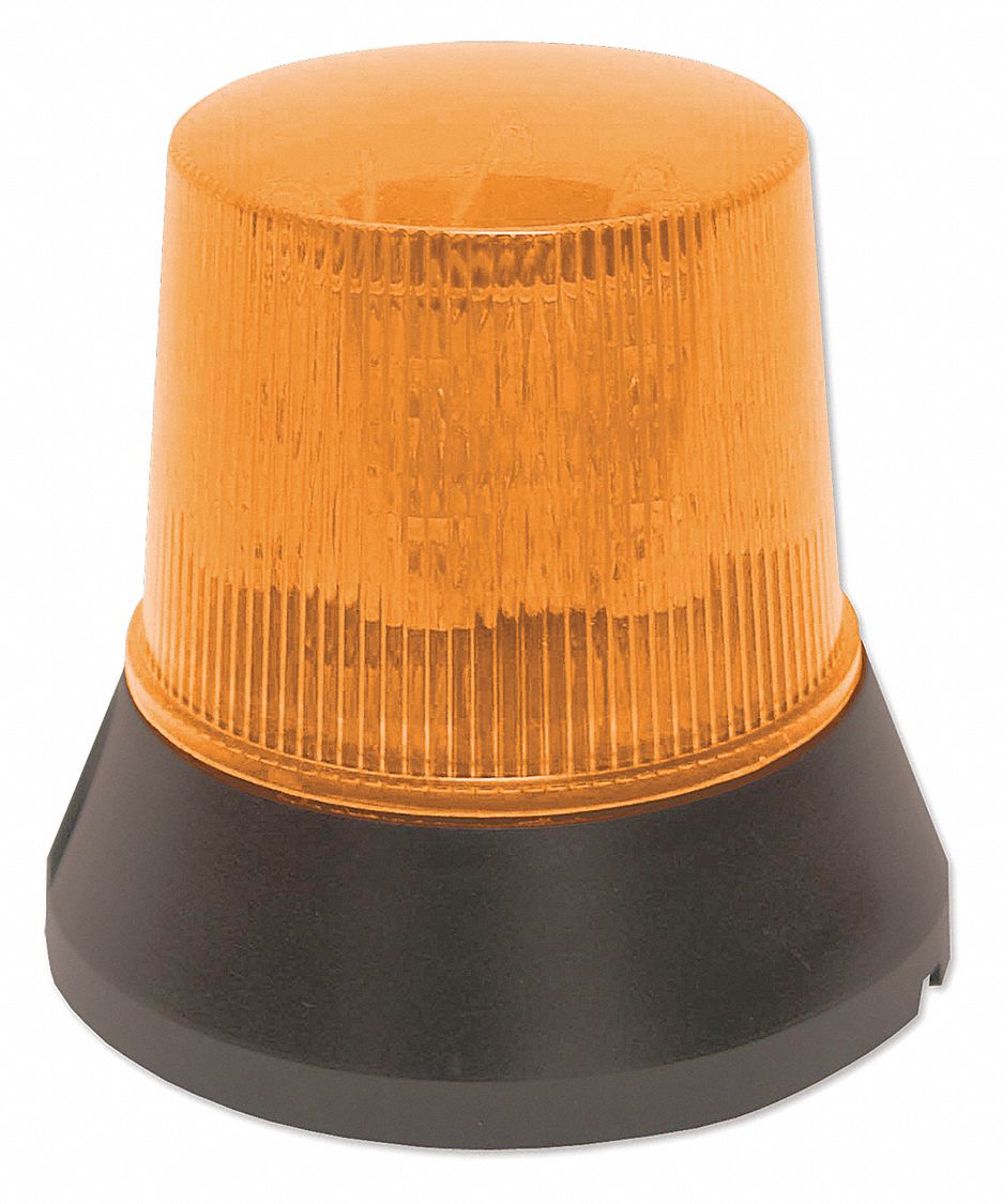 J.W. SPEAKER Strobe Light, LED, 12 to 24VAC/DC, Flashes per Minute 240 ...