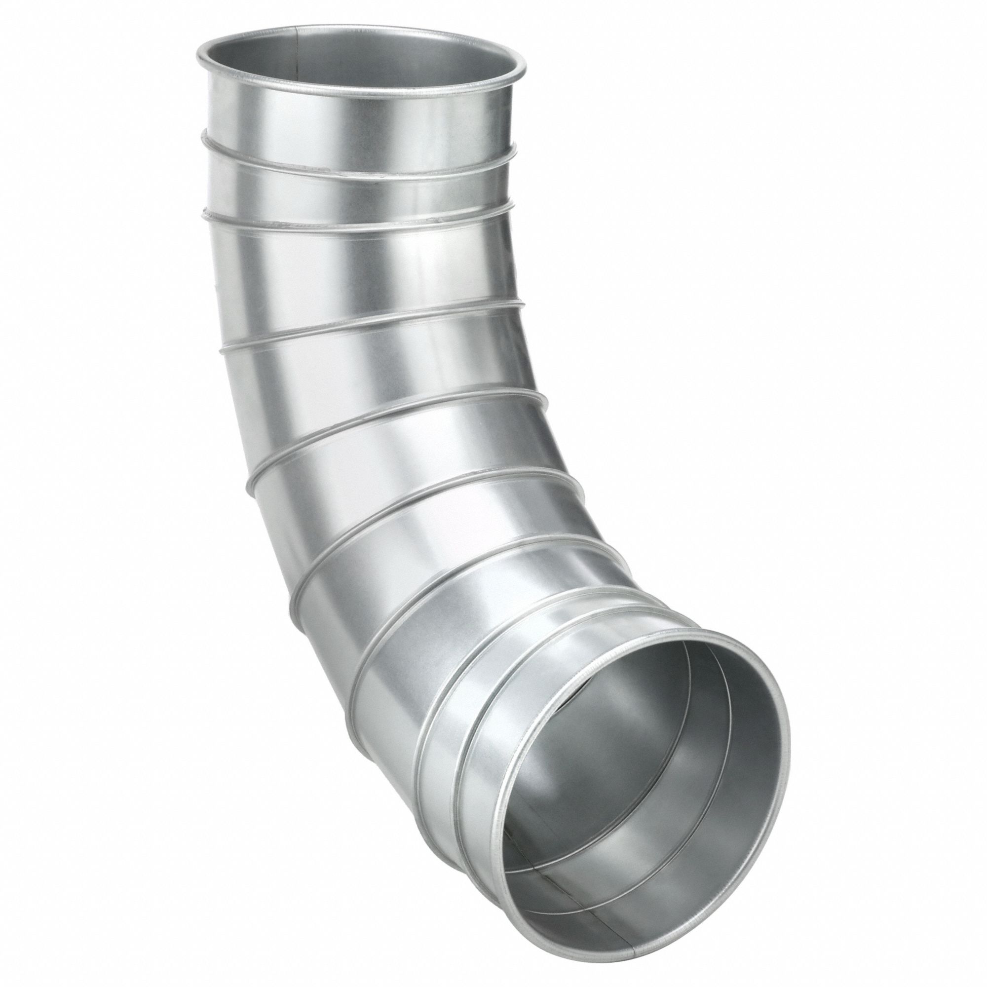 Steel, For 8 in Duct Dia, 90 Degree Elbow - 40D548|8040400004 - Grainger