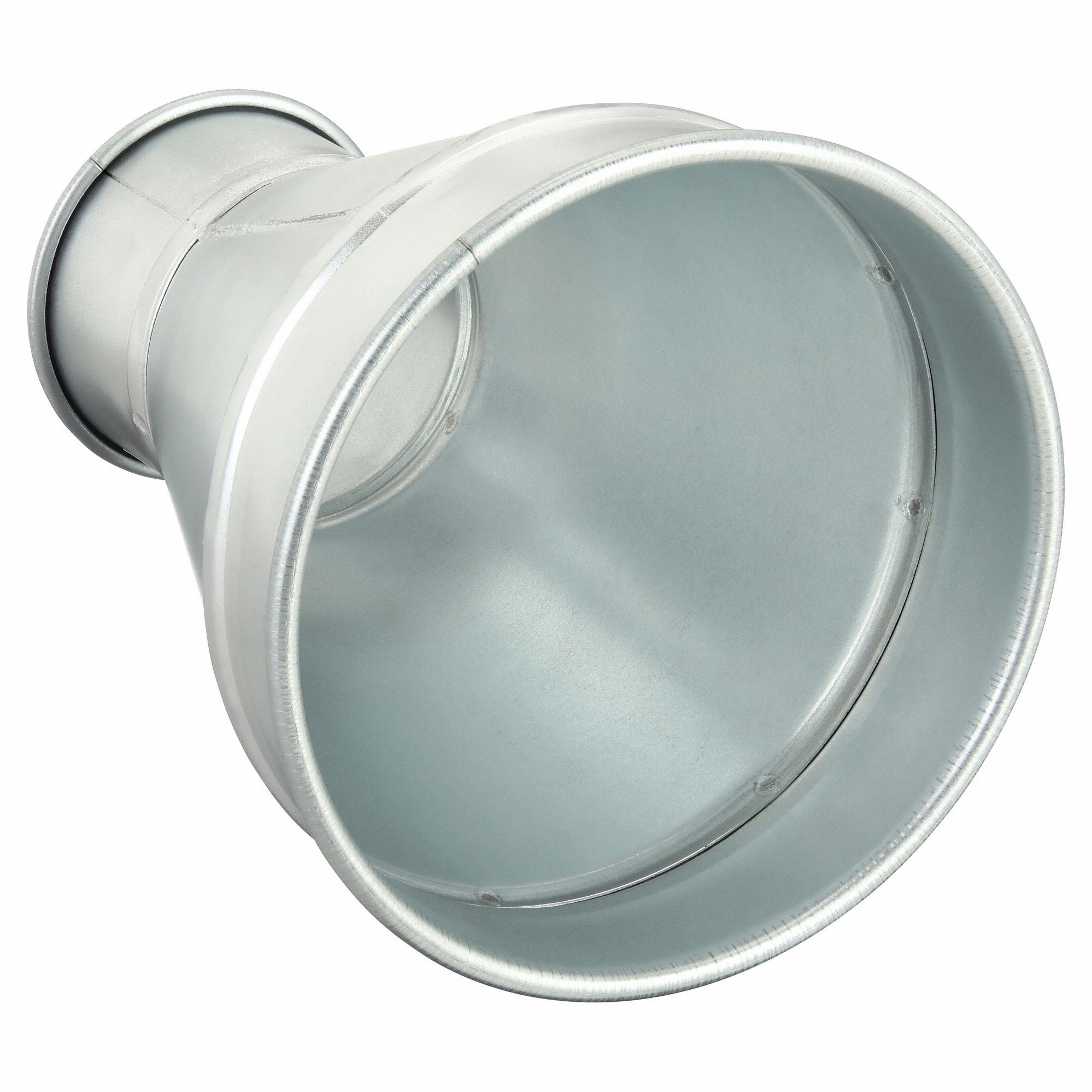 Steel, For 4 in_8 in Duct Dia, Duct Reducer - 40D558|8040025876 - Grainger
