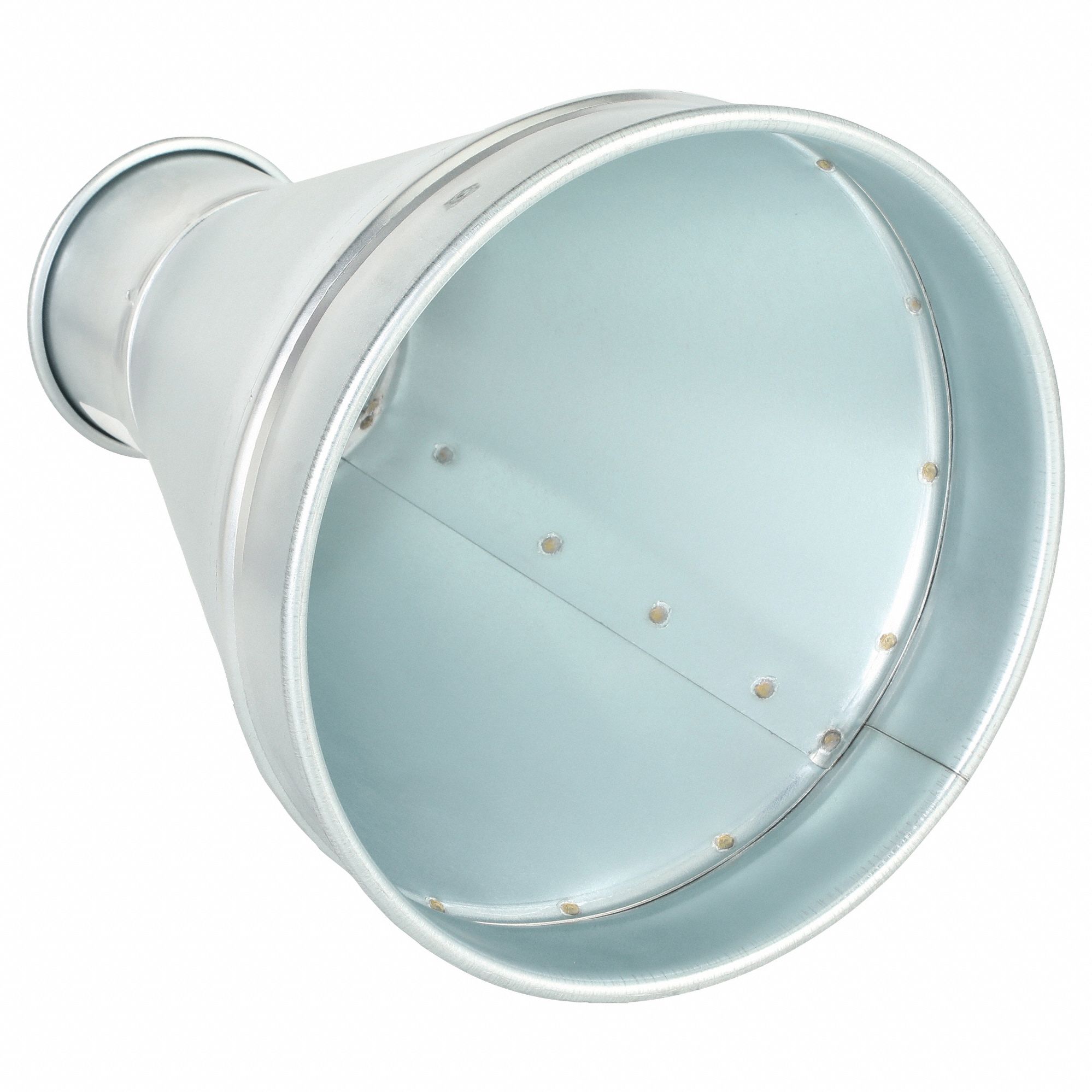 Steel, For 4 in_10 in Duct Dia, Duct Reducer - 40D560|8040025887 - Grainger