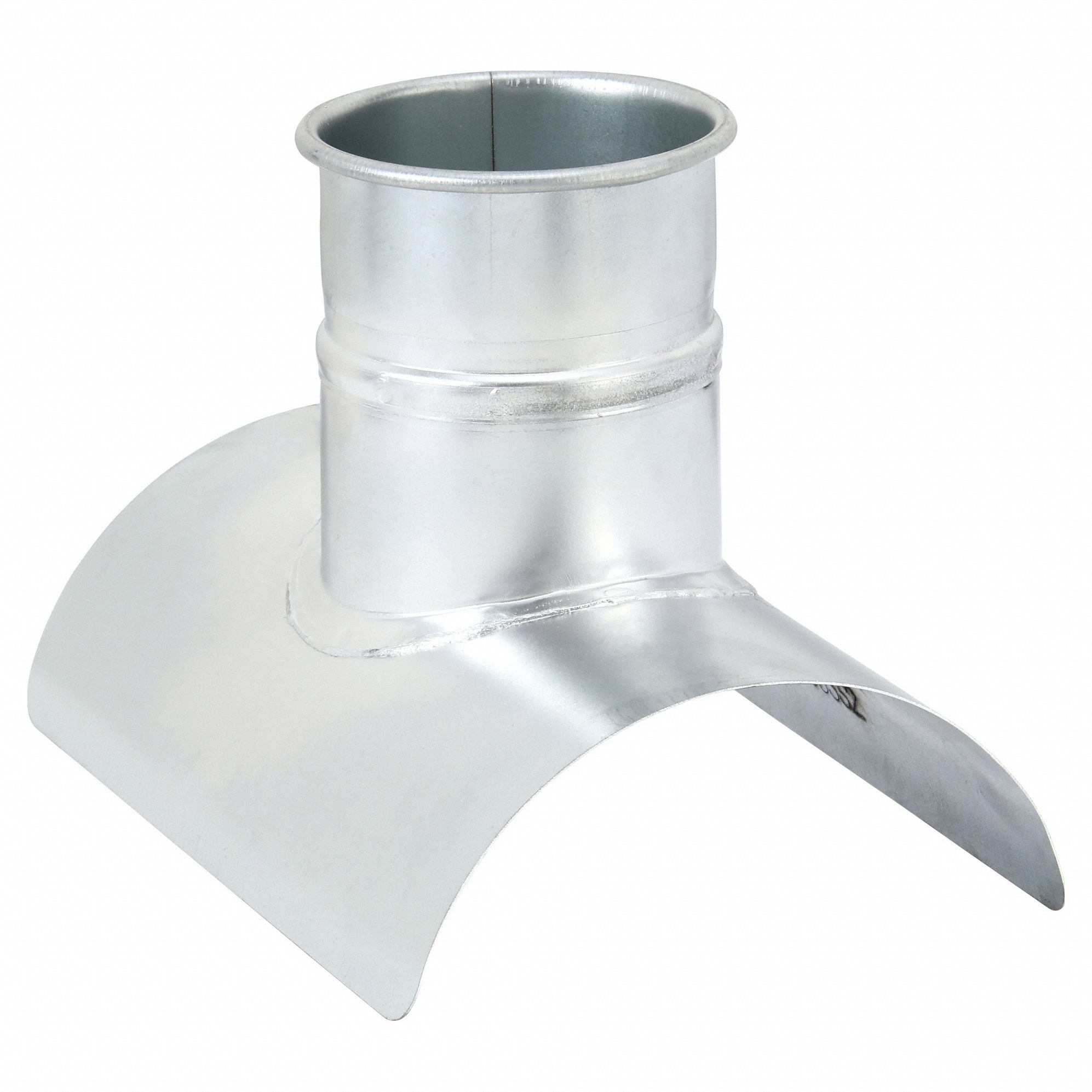 Steel, For 8 in Duct Dia, 8"dia 12"L 90° GSteel Tap-In Branch - 40D587 ...