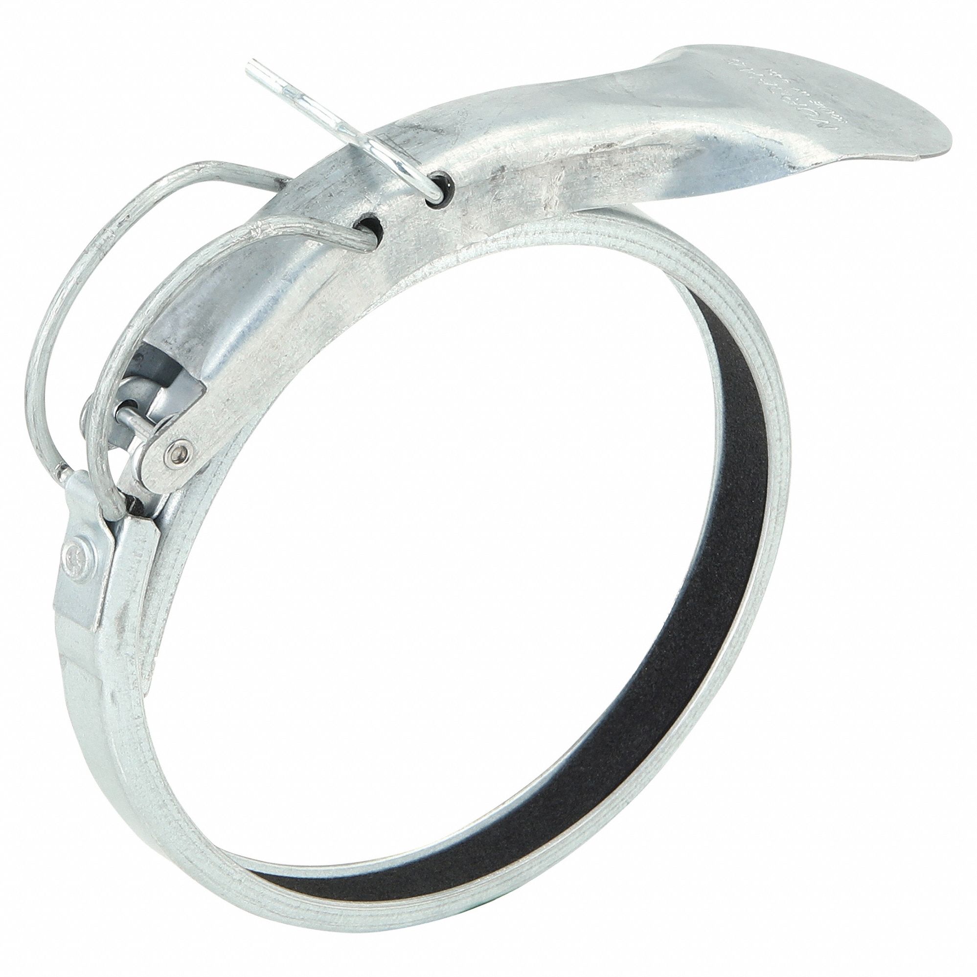Steel, For 4 in Duct Dia, Duct Clamp - 40D622|8010005523 - Grainger