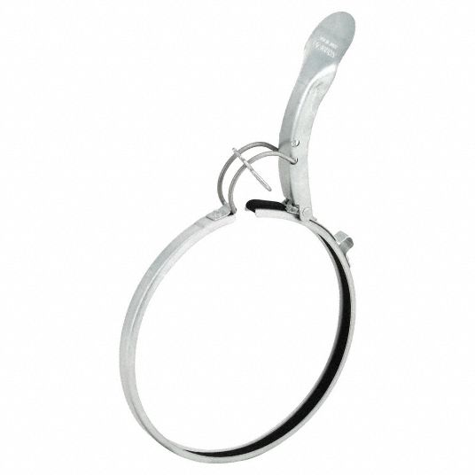 Steel, For 6 in Duct Dia, Duct Clamp - 40D623|8010005525 - Grainger