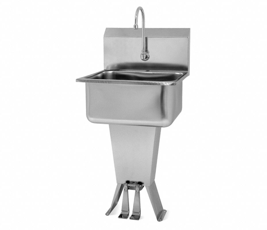 SANI-LAV Lavamanos , Acero Inox , Plata - Estaciones de Lavado ...