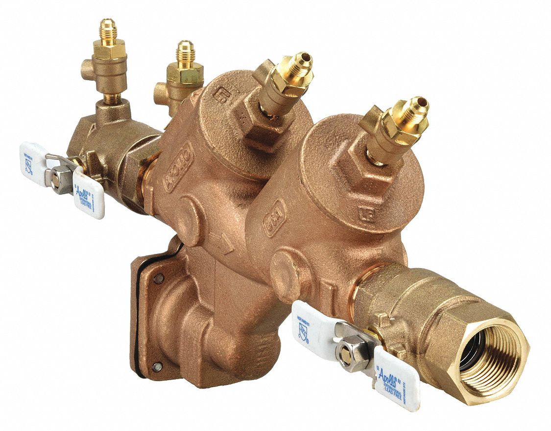 APOLLO, 4A, Std Configuration, Reduced Pressure Zone Backflow Preventer ...