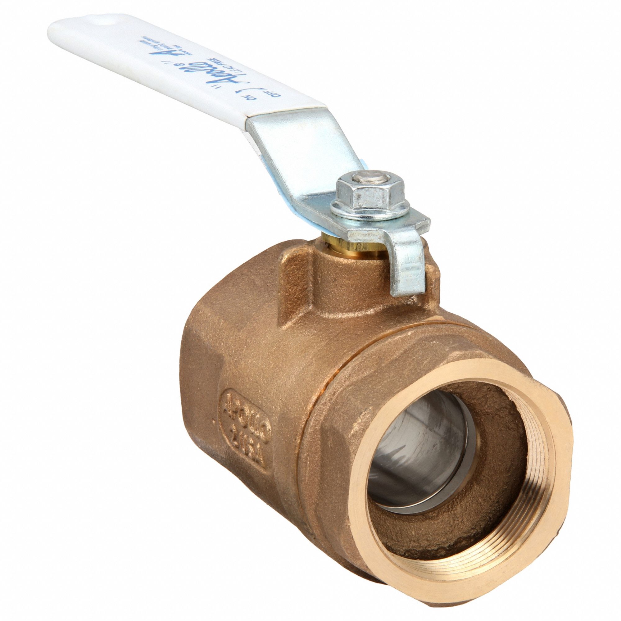 APOLLO, 2 in Size, Bronze, Manual Two-Way Ball Valve - 40D903|70LF14801 - Grainger