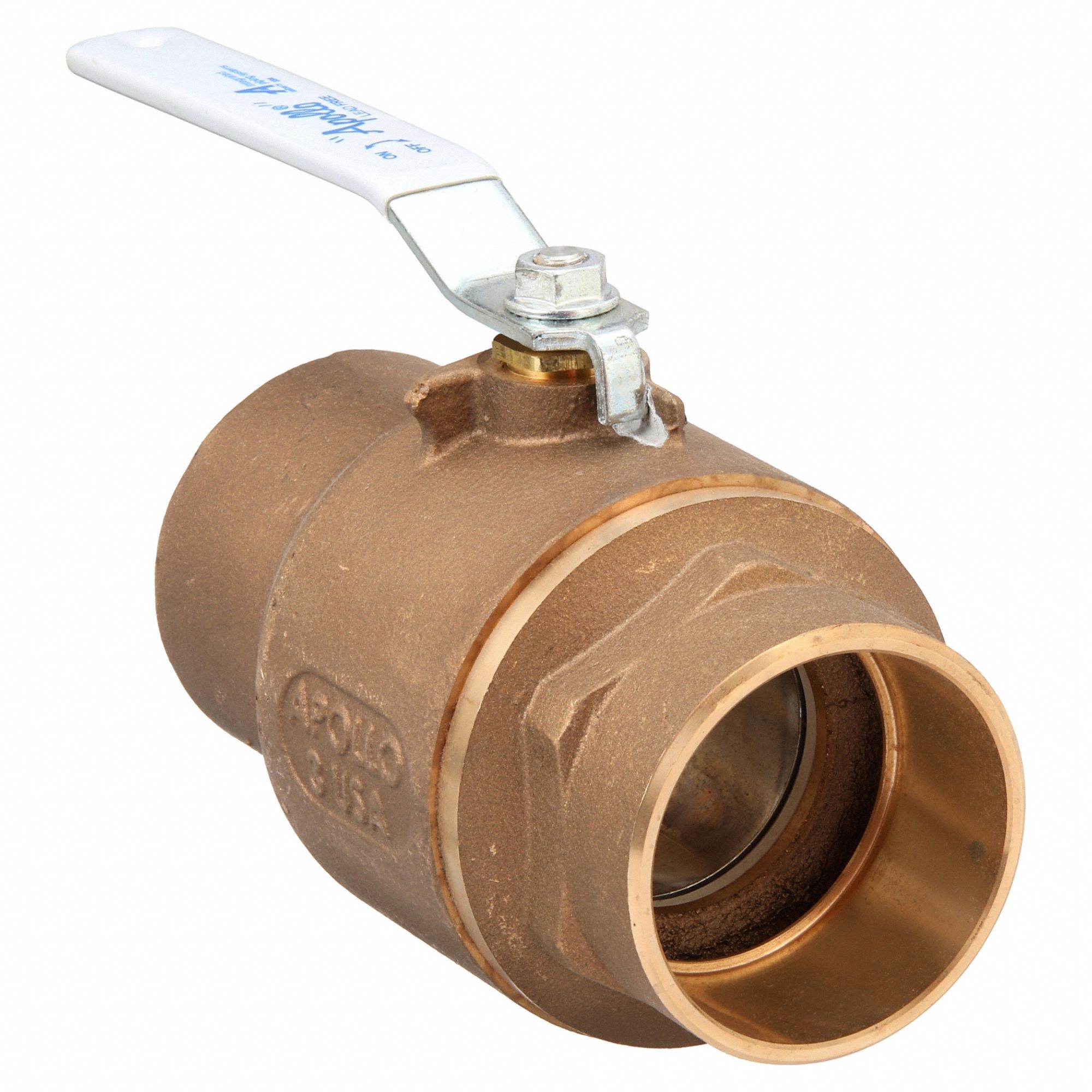 APOLLO, 3 in Size, Bronze, Manual Two-Way Ball Valve - 40D906|70LF20001 - Grainger