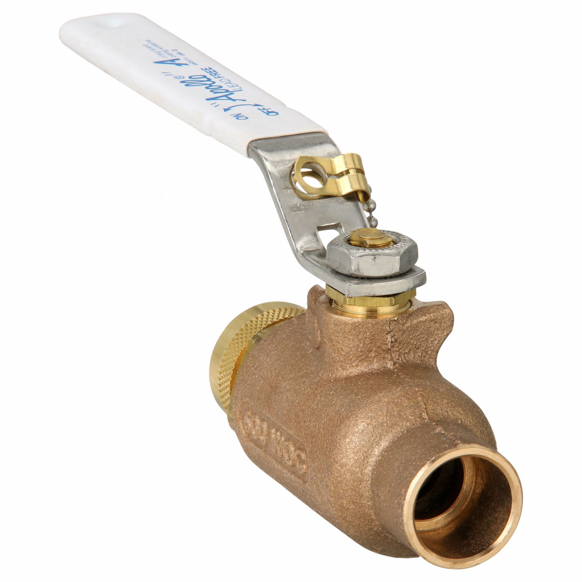 APOLLO, 3/4 in Size, Bronze, Manual Two-Way Ball Valve - 40D908|70LF204HC - Grainger