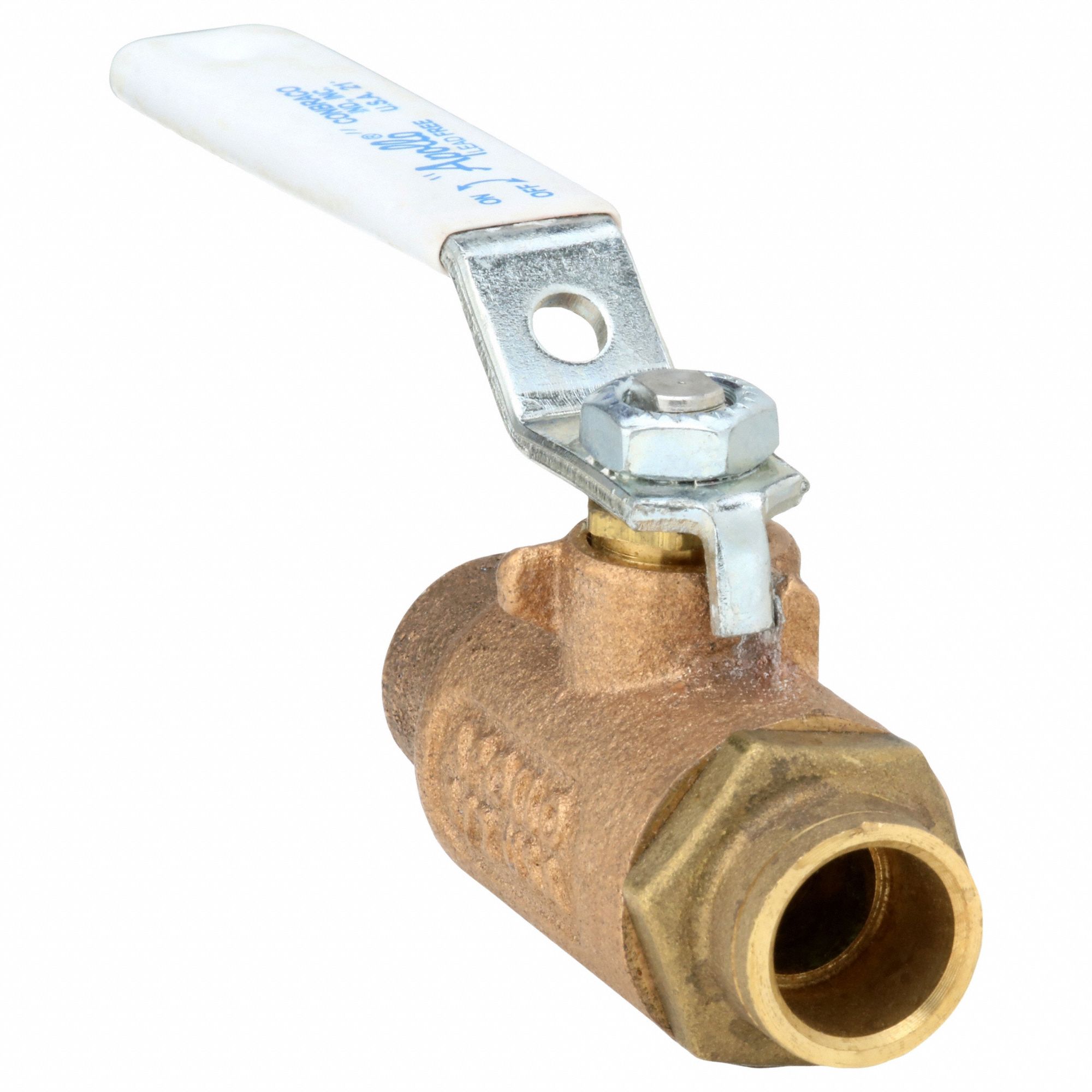 APOLLO, 1/2 in Size, Bronze, Manual Two-Way Ball Valve - 40D913|70LF24301 - Grainger