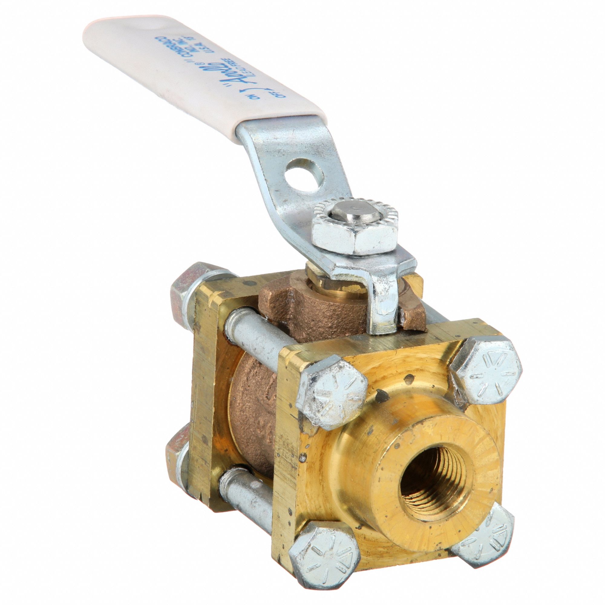 APOLLO, 1/4 in Size, Bronze, Manual Two-Way Ball Valve - 40D936 ...