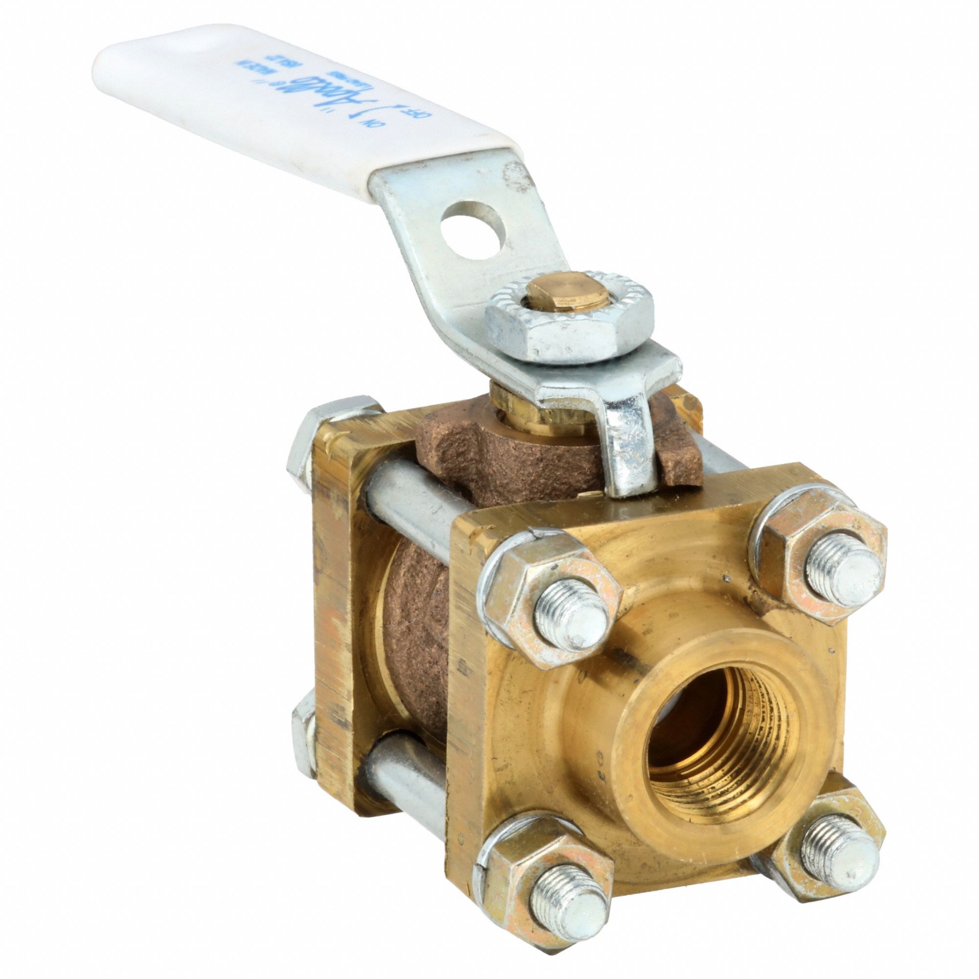 APOLLO, 3/8 in Size, Bronze, Manual Two-Way Ball Valve - 40D937|82LF10201 - Grainger