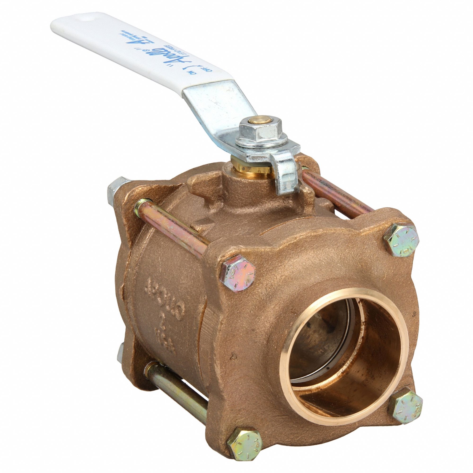 APOLLO, 2 in Size, Bronze, Manual Two-Way Ball Valve - 40D959|82LF20801 - Grainger