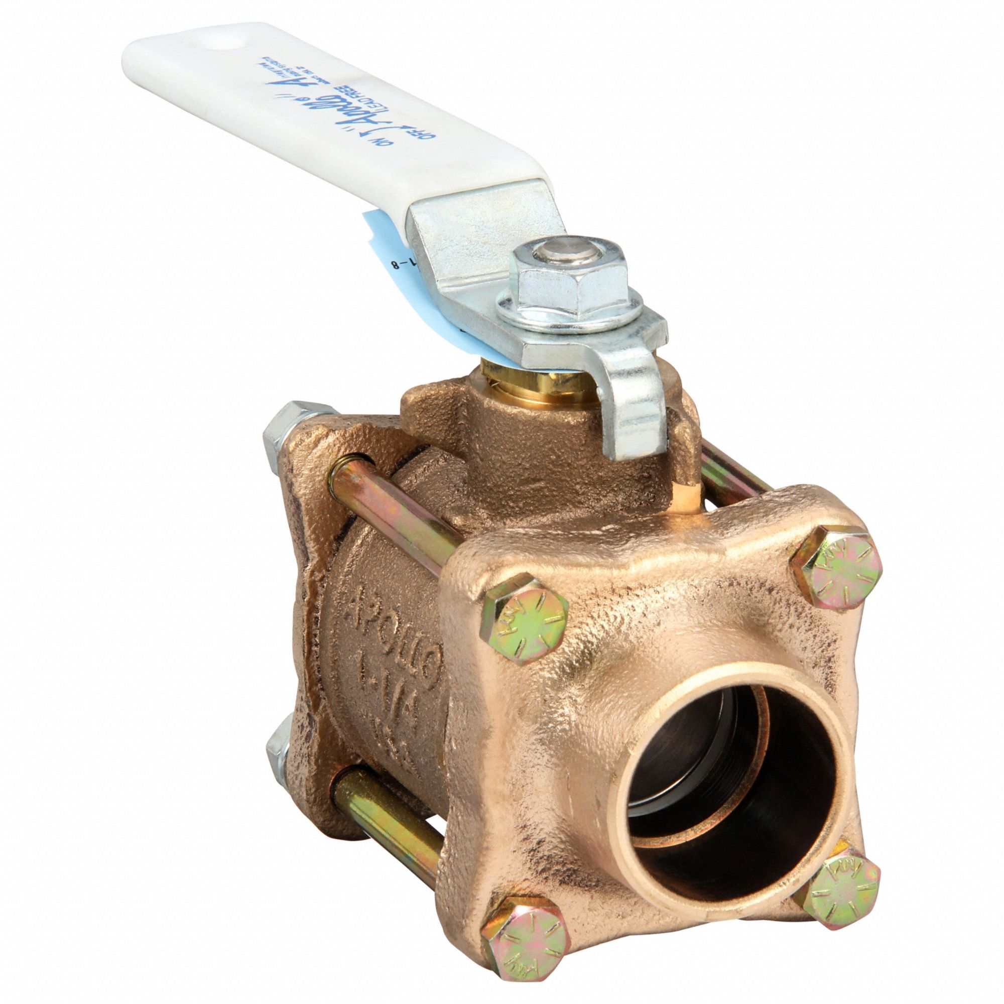 APOLLO, 1 1/4 in Size, Bronze, Manual Two-Way Ball Valve - 40D964|82LF24601 - Grainger