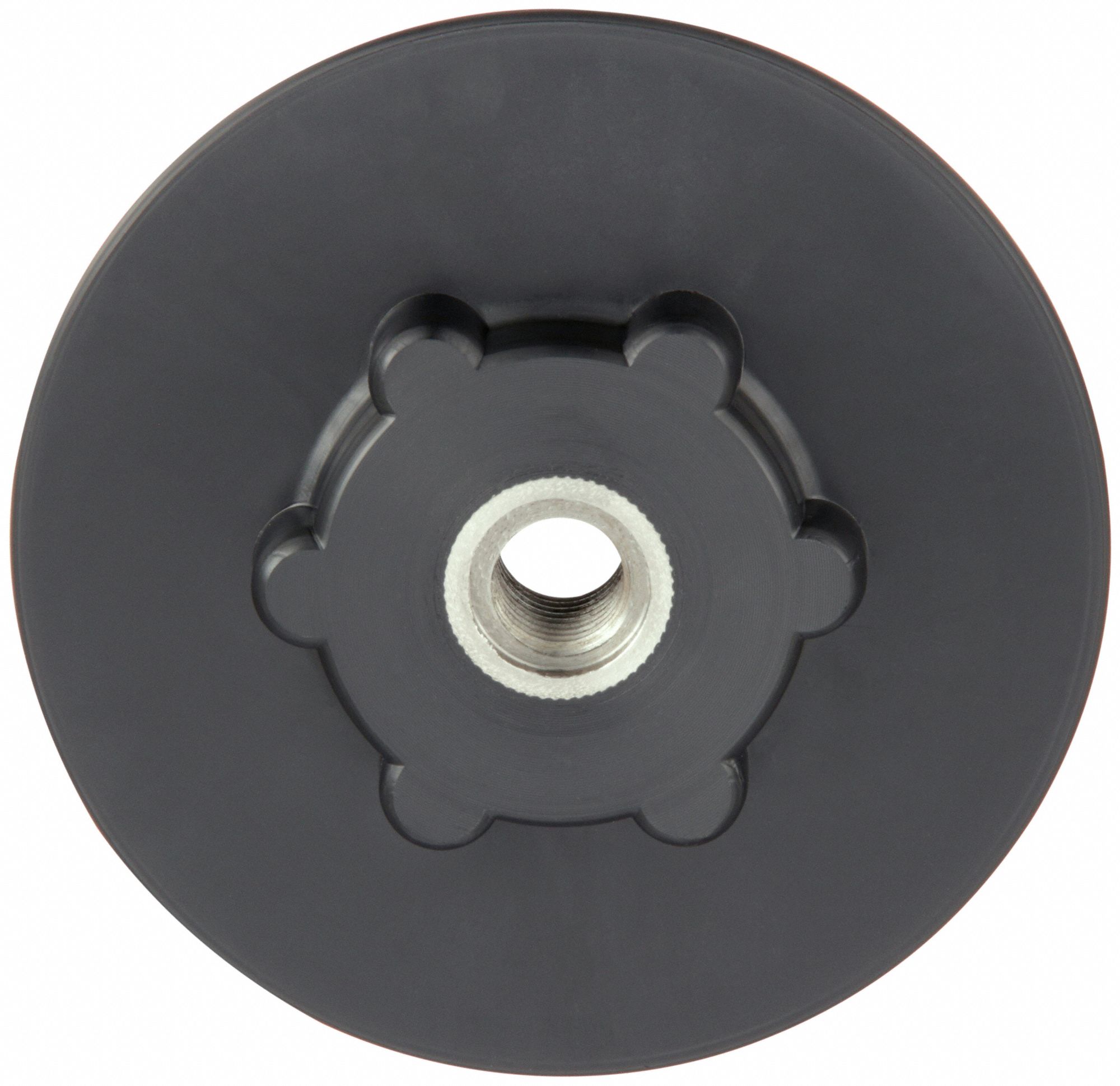 3M, 5/8"-11, 4 1/2 in Dia, Fiber Disc Pad Hub - 40E319|11823 - Grainger