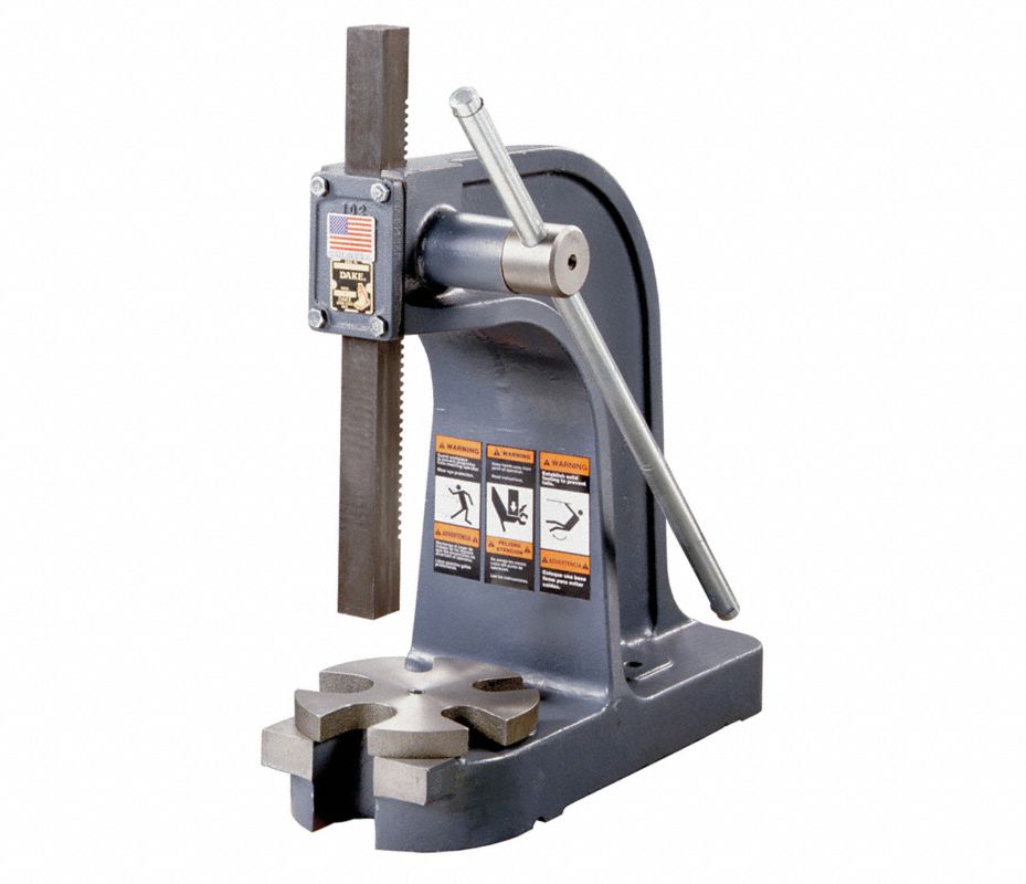 DAKE CORPORATION Prensa de Husillo,1.5 tons - 40F016 | 901005 ...