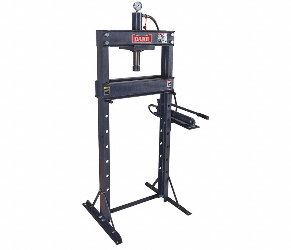 DAKE CORPORATION Prensa Hidráulica, Armazón Empernado de Canaleta de ...