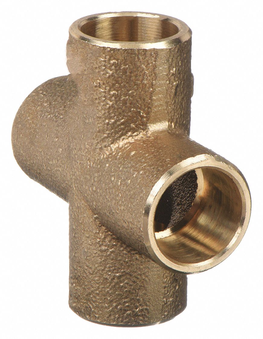 NIBCO, 1/2 in CTS x 1/2 in CTS x 1/2 in CTS, Cup x Cup x Cup x Cup ...