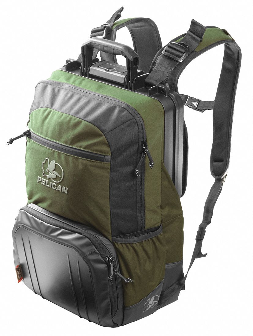 Nylon Tablet Backpack for iPads, Netbooks, Tablet PCs, Green/Black ...