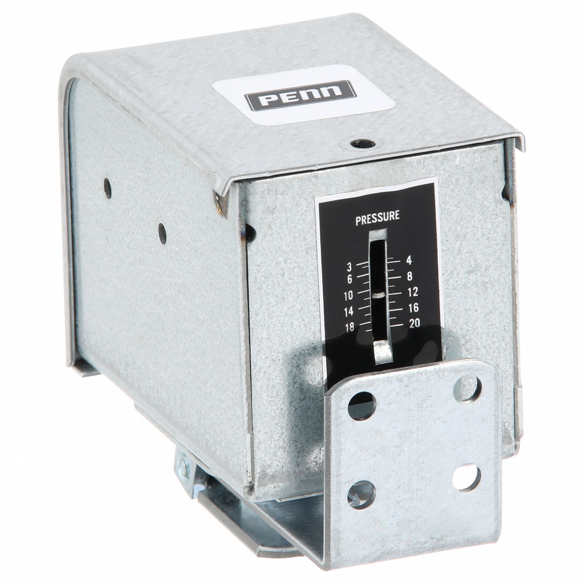 Single Function, 3 psi to 20 psi, Pneumatic-Electric Switch - 40G331 ...