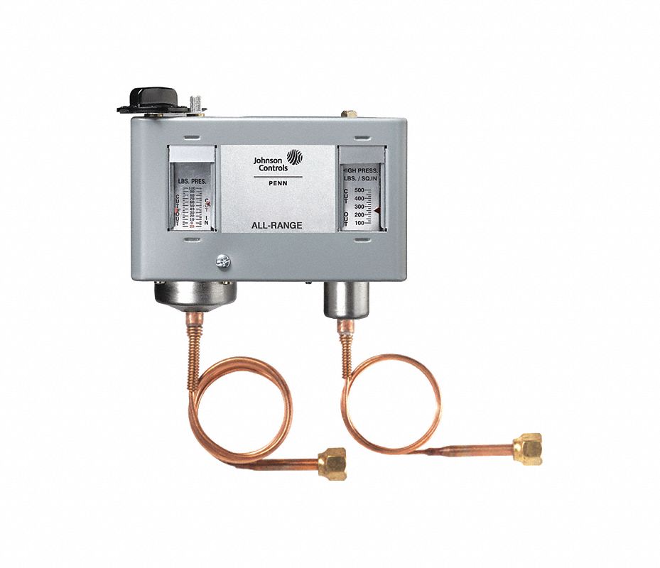 JOHNSON CONTROLS Control de Presión Dual,SPST - Controles de Doble ...