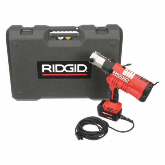 RIDGID, For 1/2 in to 2 in Pipe, 4 sec Cycle Time, Pressing Tool Kit ...