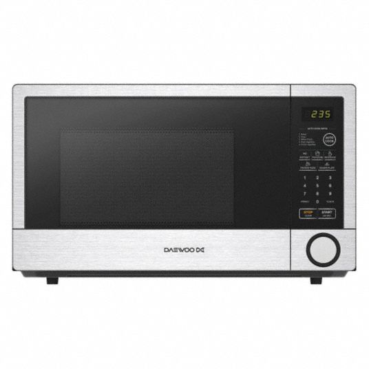 DAEWOO, Stainless Steel, 1.1 cu ft Oven Capacity, Microwave - 40GR51 ...