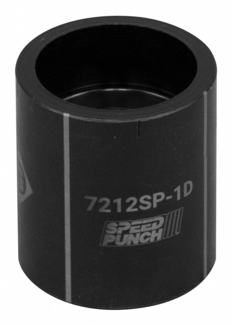 GREENLEE Knockout Die: 10 ga Sheet Metal Capacity (Steel), 1 23/64 in ...