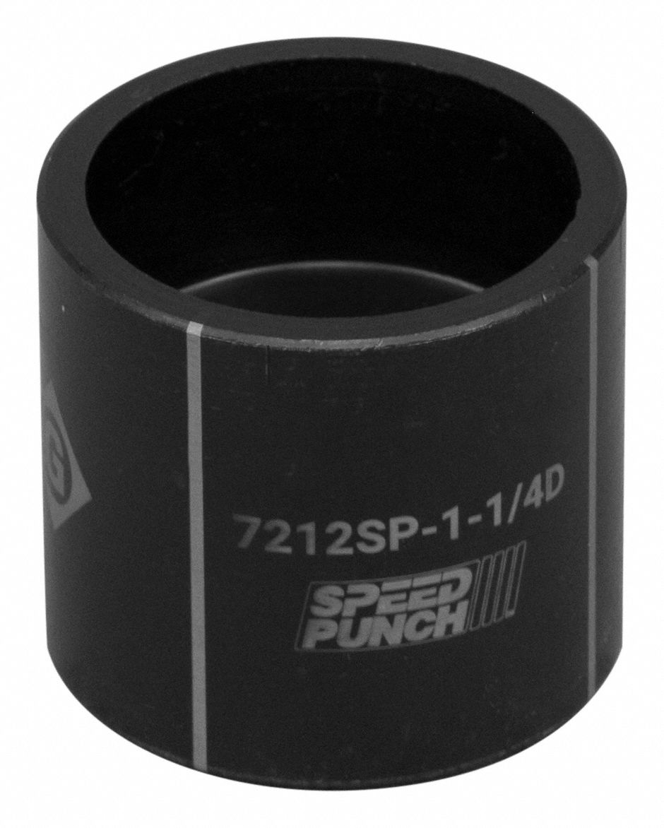 GREENLEE Knockout Die: 10 ga Sheet Metal Capacity (Steel), 1 45/64 in ...