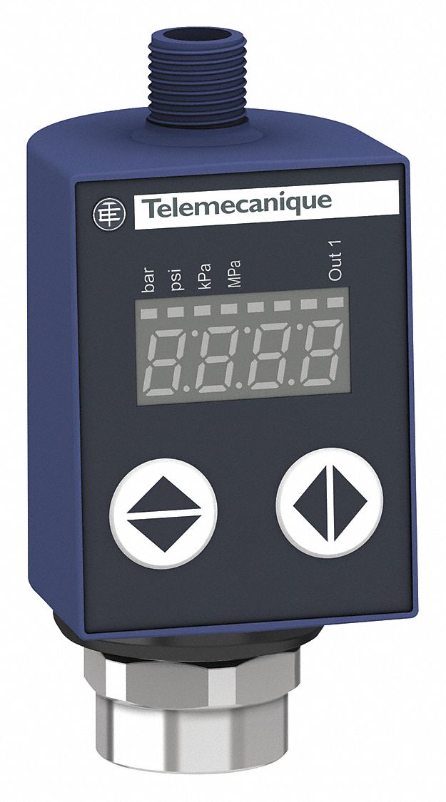 TELEMECANIQUE SENSORS, PNP, 290 psi – 3,620 psi, Fluid and Air Pressure ...