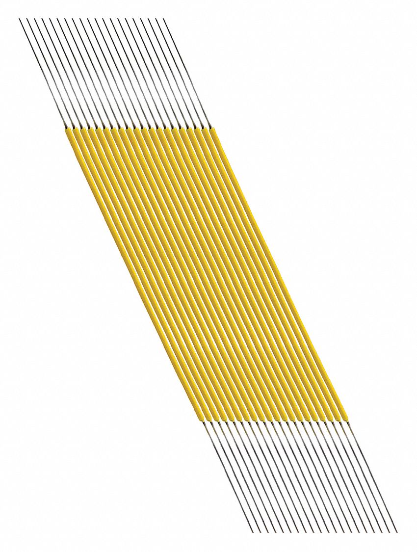 OK INDUSTRIES, 4 in Overall Lg, 30 AWG Conductor Size, Pre-Cut Wire ...