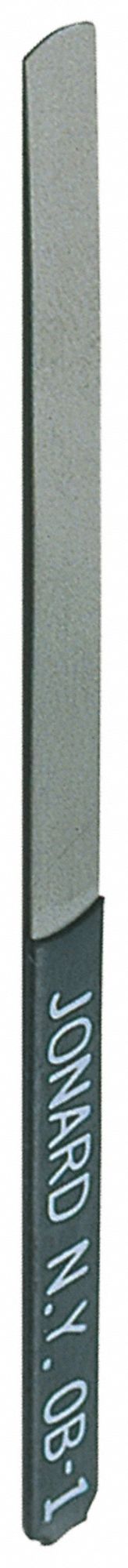 JONARD TOOLS Contact Burnisher File: Flat, Fine, 1 1/2 in Blade Lg, 3/ ...