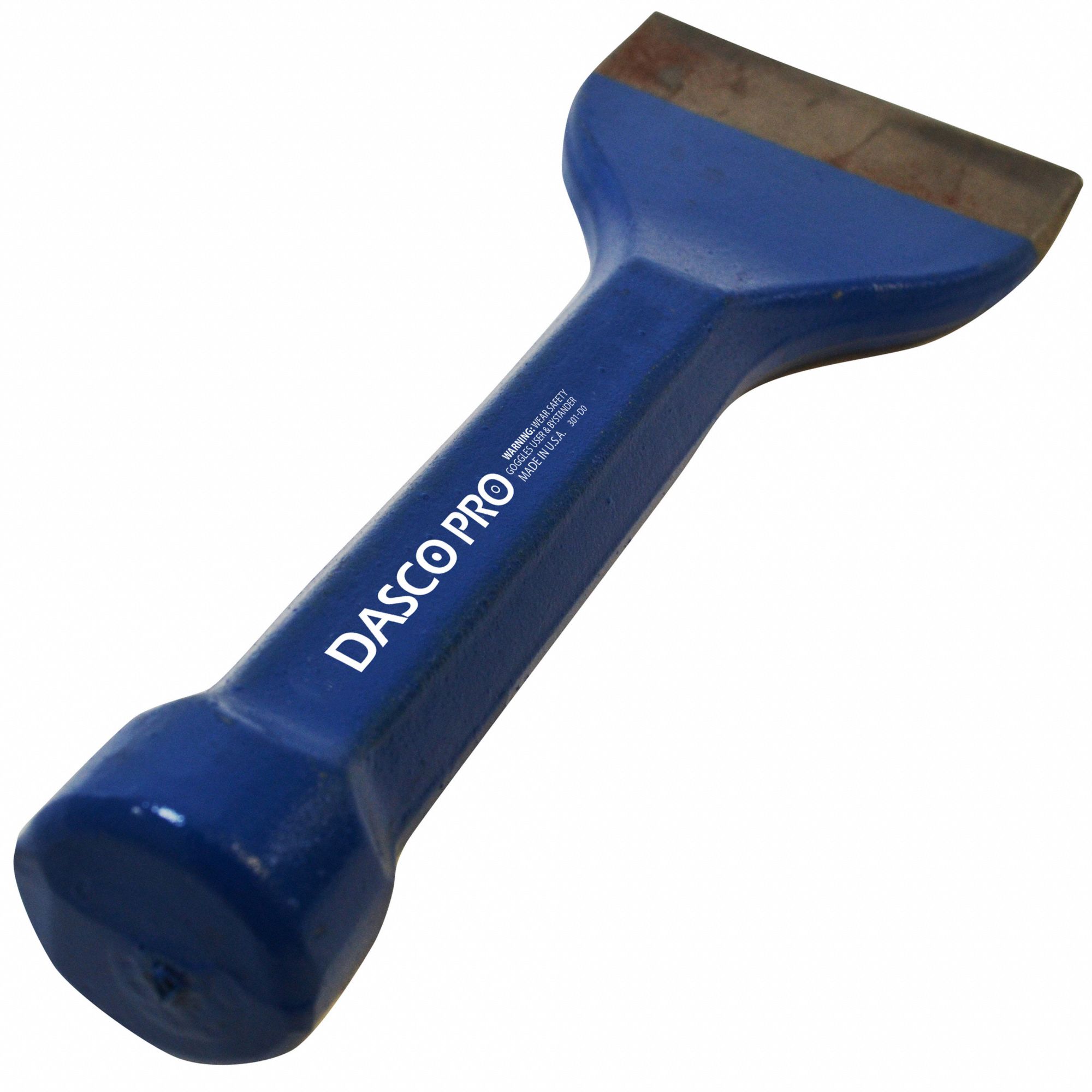 DASCO PRO Mason Chisel: 2 3/4 in Blade Wd, 7 1/2 in Overall Lg ...