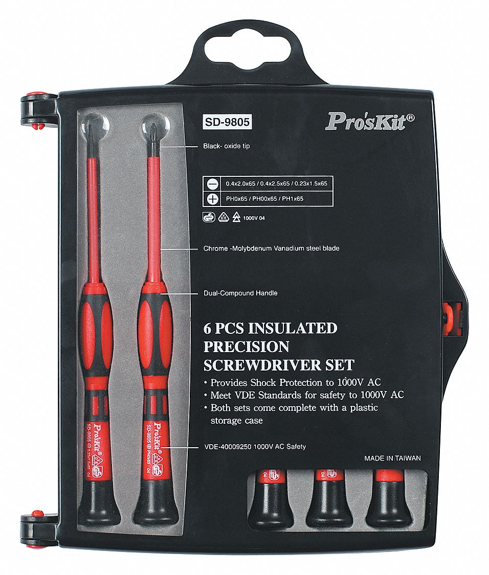 ECLIPSE 6-PC General Hand Tool Kit - 40JC74|902-099 - Grainger