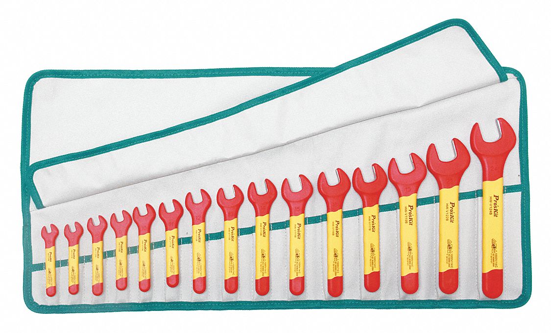 ECLIPSE, 15 Tools, 6 mm to 24 mm Range of Head Sizes, General Hand Tool ...