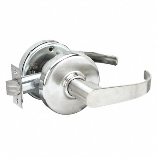 CORBIN, Passage Lever Locksets/Storeroom Lever Locksets, Chrome, Door ...