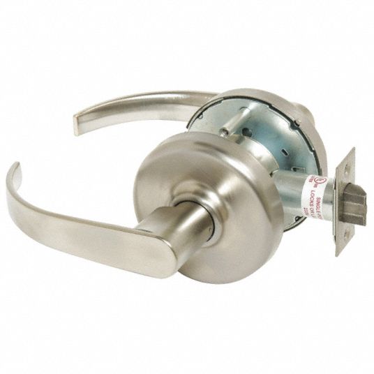 CORBIN, Privacy Lever Locksets, Chrome, Door Lockset - 40JF80|CL3320TO ...