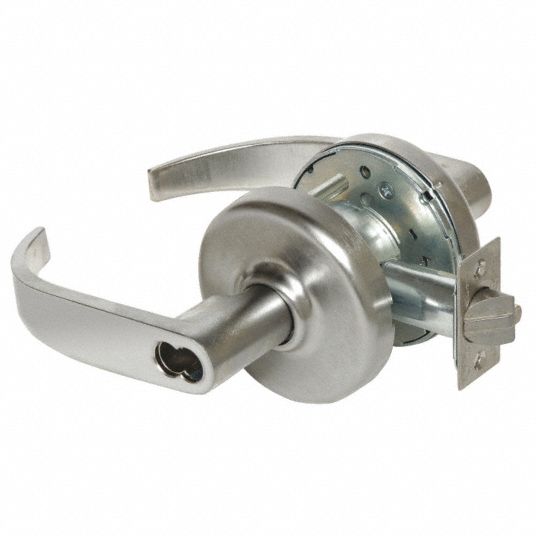 CORBIN, Storeroom Lever Locksets, Chrome, Door Lockset - 40JF98|CL3357 ...