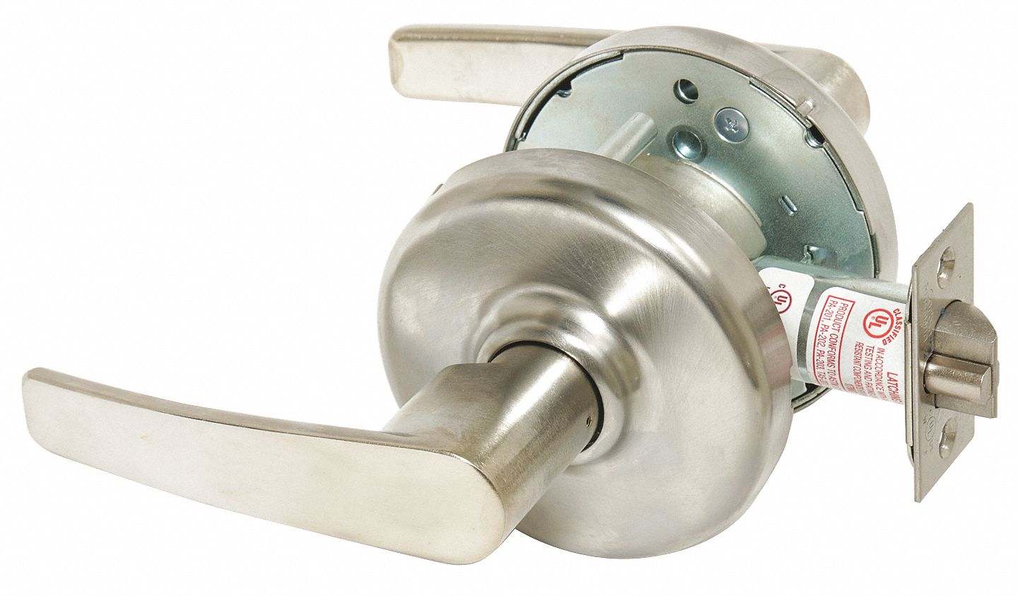 CORBIN, Passage Lever Locksets, Chrome, Door Lockset - 40JG48|CL3340NT ...
