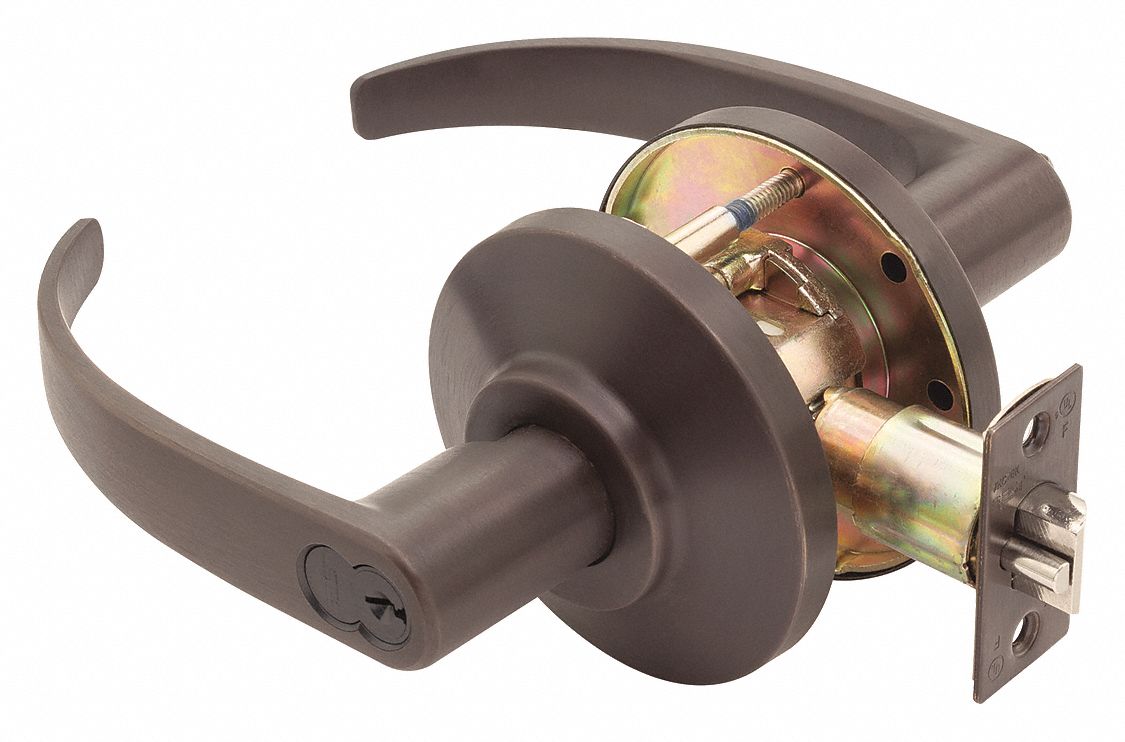 BEST, Passage Lever Locksets, Bronze, Door Lockset - 40JG87 ...